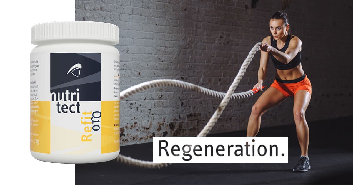 ReFit Q10 - Schnellere Regeneration für Sportler | nutritect